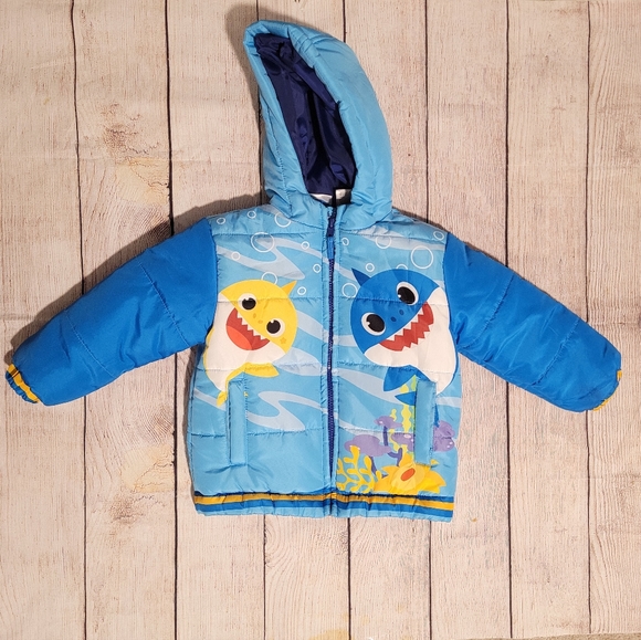 Jackets & Coats | Baby Shark Pinkfong Jacket 3t | Poshmark